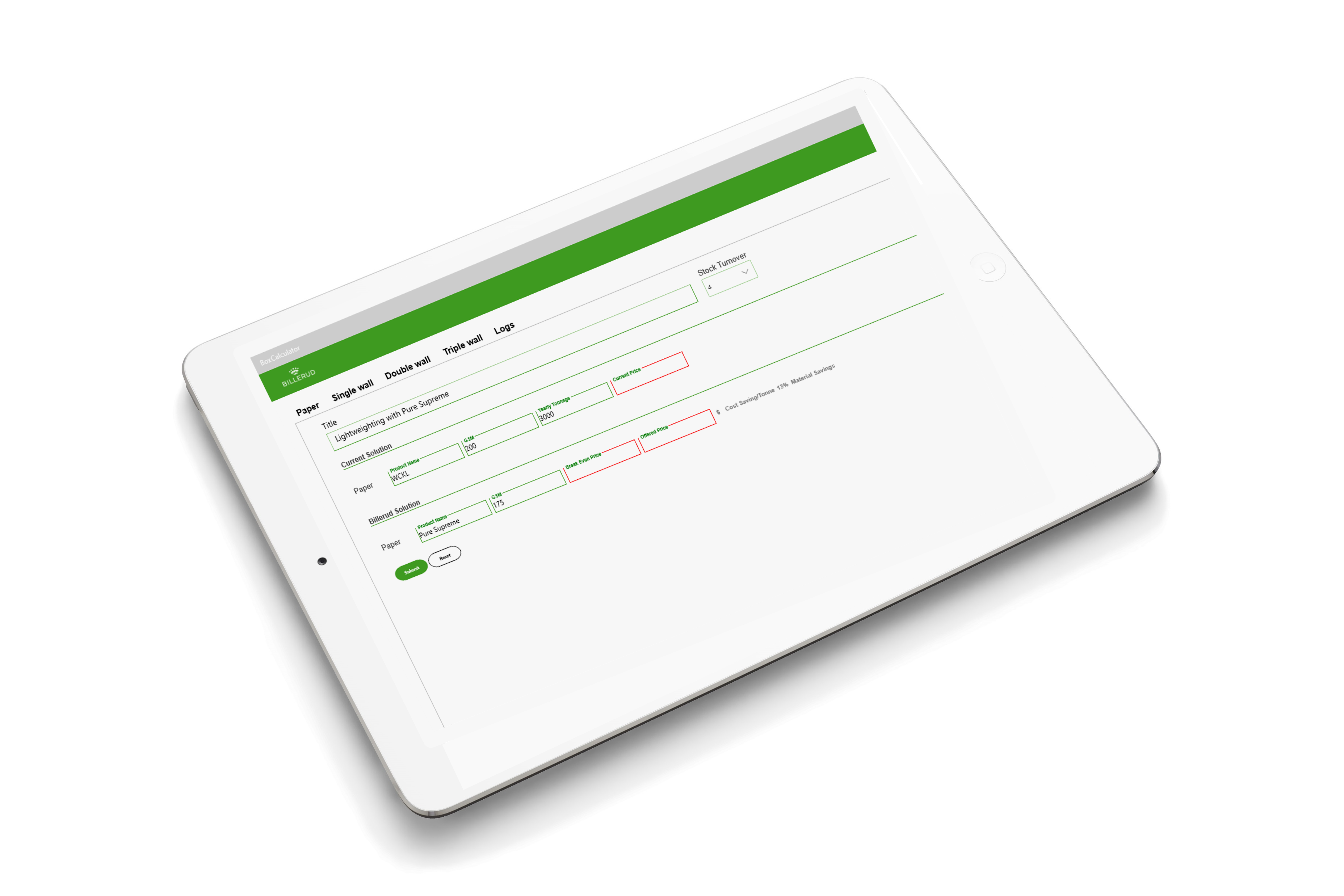 Containerboard Box Calculator